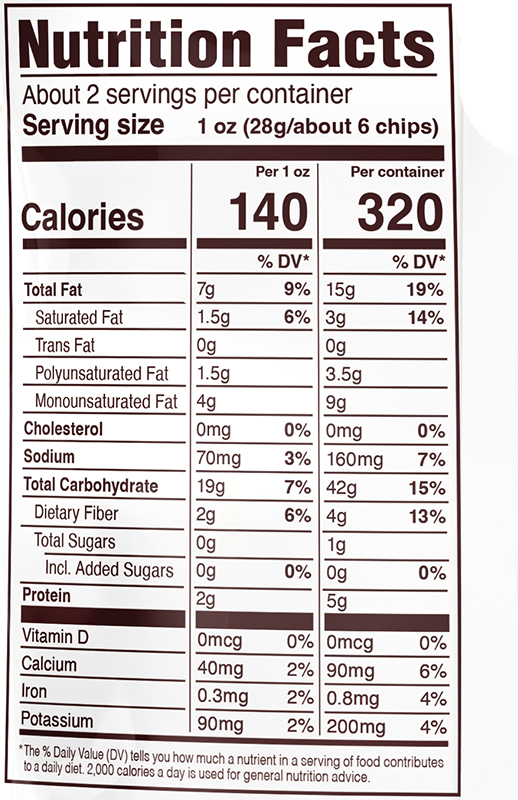 Original Corn Tortilla Chips 2.25 oz | SnackMagic | Build your own 100% Custom Snack Stash