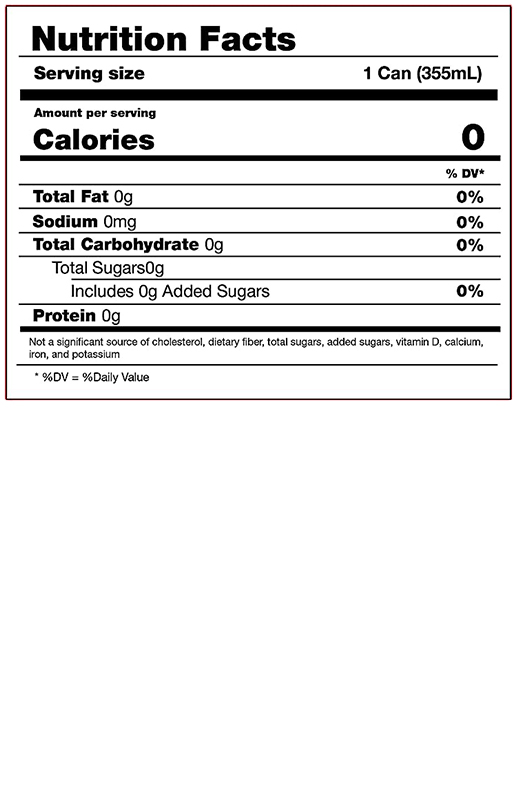 Rose with Lime & Hibiscus Tea Sparkling Water 12 fl oz | SnackMagic | Build your own 100% Custom ...