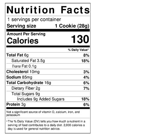 Chocolate Chirp Cookie 1 oz (Pack of 6) | SnackMagic | Build your own ...