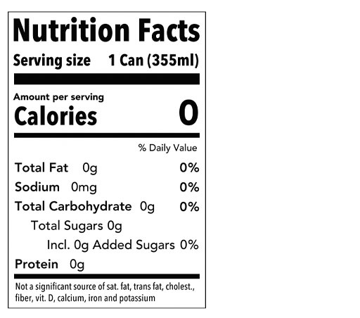 Citrus & Blossoms Sparkling Water 12 fl oz | SnackMagic | Build your own 100% Custom Snack Stash