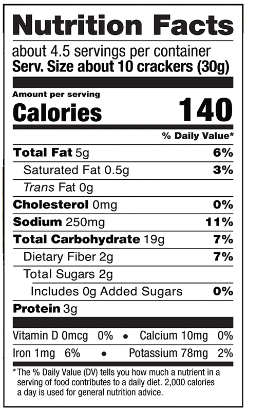 Vegan Cheddar Cheeze Organic Crackers 4.4 oz | SnackMagic | Build your ...