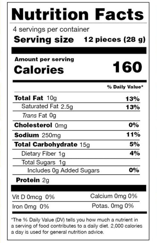 Fire Red Hot Rolled Tortilla Chips 4 oz | SnackMagic | Build your own ...