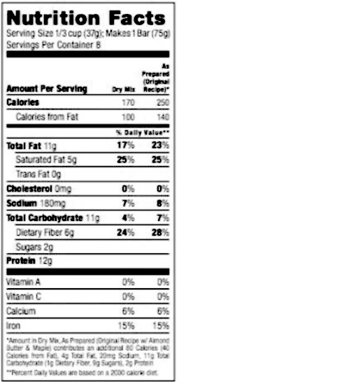 No-Bake Protein Bar Mix Peas Love and Cocoa 10.5 oz | SnackMagic ...