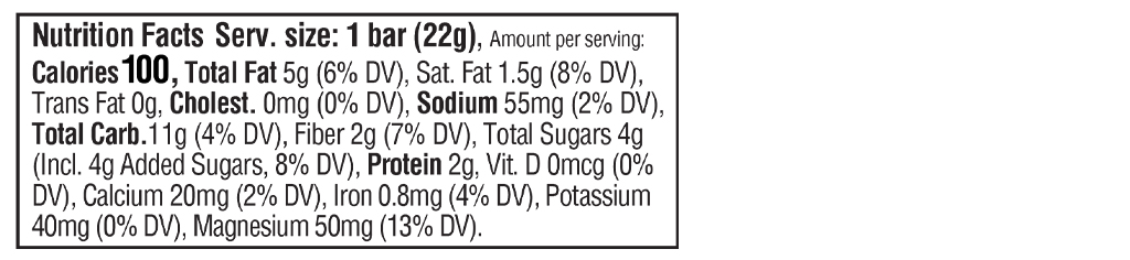 Calm Bar - Coconut 0.78 oz | SnackMagic | Build your own 100% Custom ...