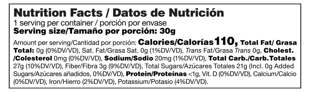 Organic Dried Fruit Mix Chunks 1.06 oz | SnackMagic | Build your own ...