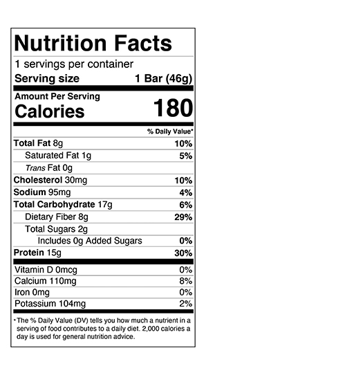 Maple Protein Bar 1.62 oz | SnackMagic | Build your own 100% Custom ...