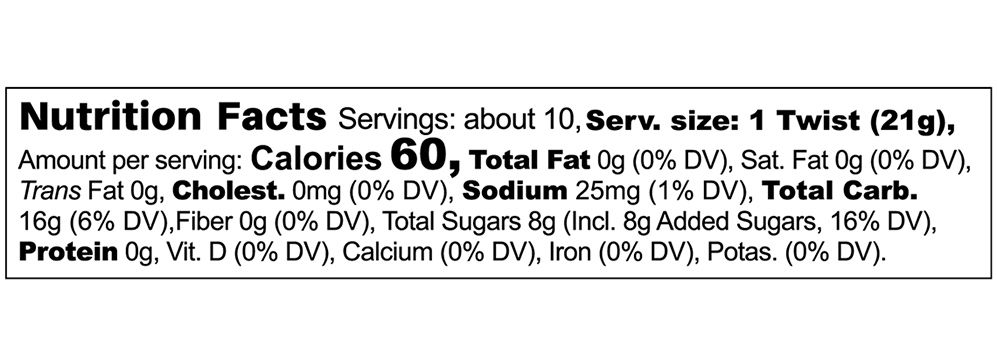 Blue Raspberry Licorice 8 oz | SnackMagic | Build your own 100% Custom ...