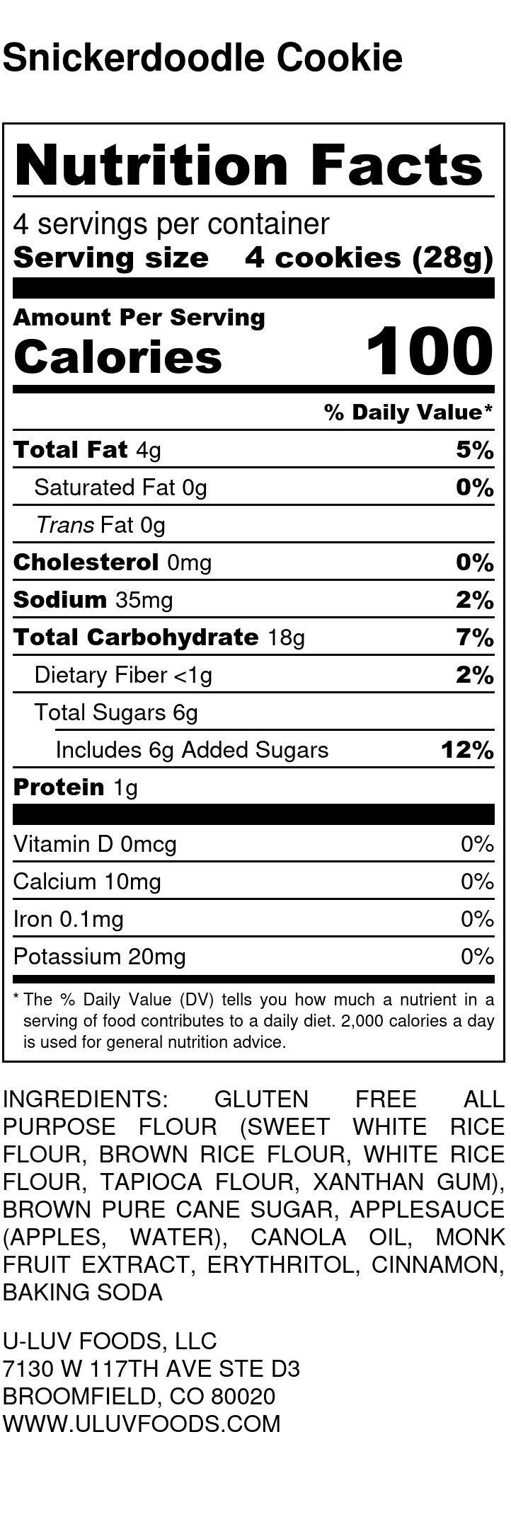 Snickerdoodle Cookies 1 oz (10 Pack) | Snackmagic | Build your own 100% ...