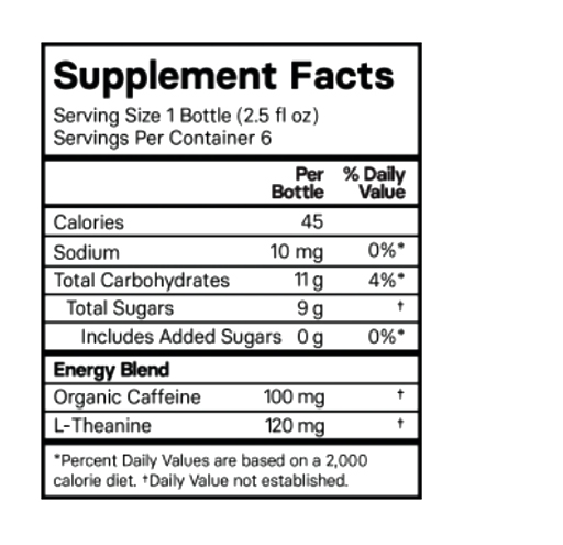 Ginger | Clean All Day Energy Shots 2.5 fl oz (6 Pack) | SnackMagic ...