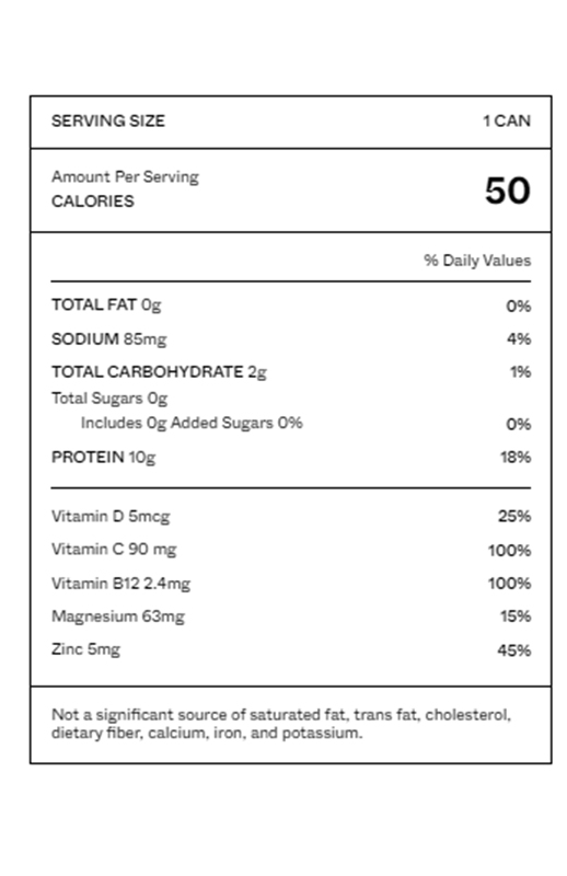 Berries Sparkling Protein 12 fl oz | SnackMagic | Build your own 100% Custom Snack Stash