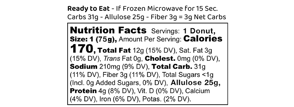 Gingerbread Roll Donuts (10 Pack) | SnackMagic | Build your own 100% ...