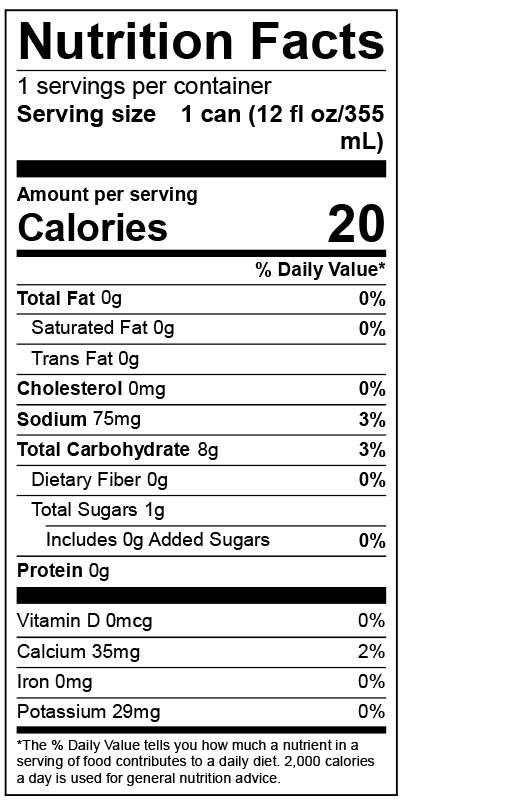 Berry All-Natural Soda 12 fl oz | SnackMagic | Build your own 100% Custom Snack Stash