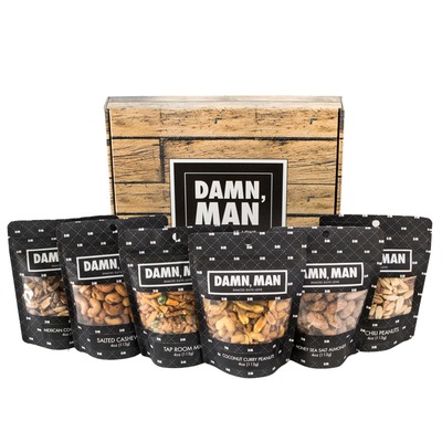 Damn, Man - Manly Nut Box | SnackMagic | Build your own 100% Custom Snack Stash