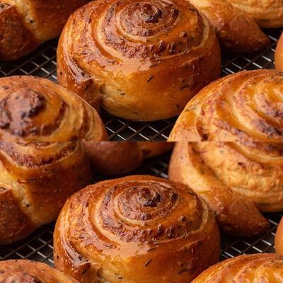 Cheddar Chive Buns (12) | Snackmagic | Build your own 100% Custom Snack ...