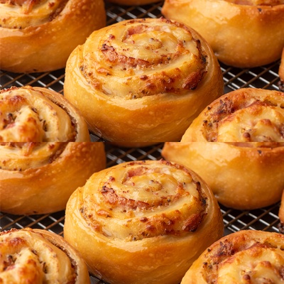 Ham & Swiss Buns (12) | Snackmagic | Build your own 100% Custom Snack Stash