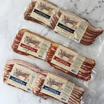 Classic Bacon Sampler 6 pack | Snackmagic | Build your own 100% Custom ...
