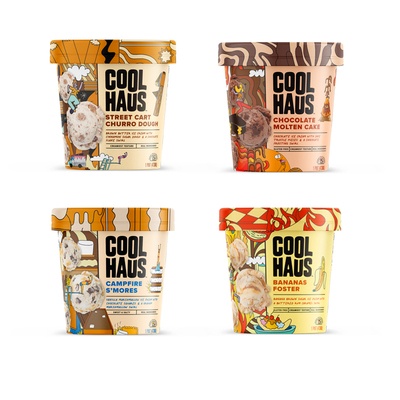 Ice Cream Pints Assortment (4) | Snackmagic | Build your own 100% ...