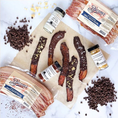 Chocolate Covered Bacon Strips Kit | Snackmagic | Build your own 100% ...