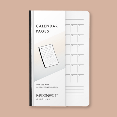 Magnetic Notebook Refill - Calendar Pages (Pack of 12) | Snackmagic ...