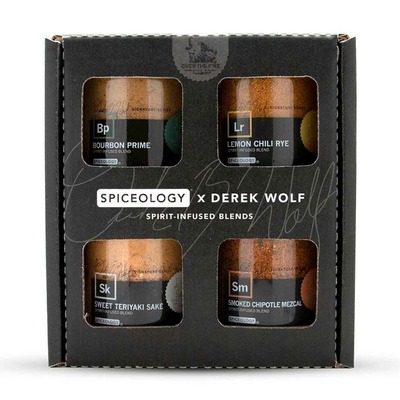 Derek Wolf Spirit-Infused Signature Glass Jars Pack Collection (4 ...