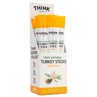Original 100% Natural Turkey Stick 1.0 oz (20 pack) | SnackMagic ...