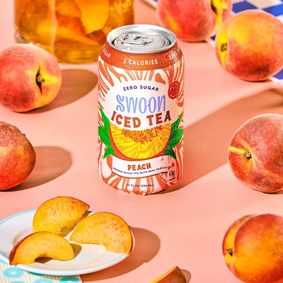 Peach Tea 12 fl oz (12 Pack)_DNU | SnackMagic | Build your own 100% Custom Snack Stash