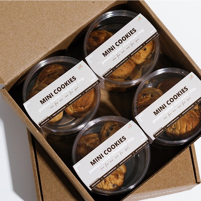 Mini Peanut Butter Chocolate Chip Cookie Box (12) | SnackMagic | Build ...