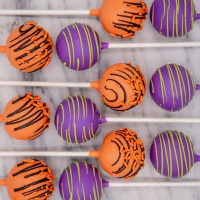 Halloween Cake Pops (12) | Snackmagic | Build your own 100% Custom ...