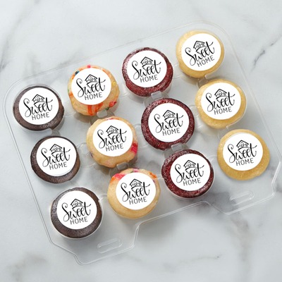 New Home Mini Cupcakes (2 Dozen) | SnackMagic | Build your own 100% Custom Snack Stash