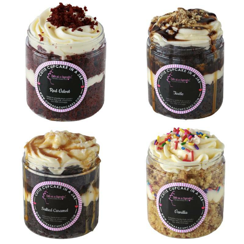 Cutie Cupcakes in a Jar (4) | SnackMagic | Build your own 100% Custom ...