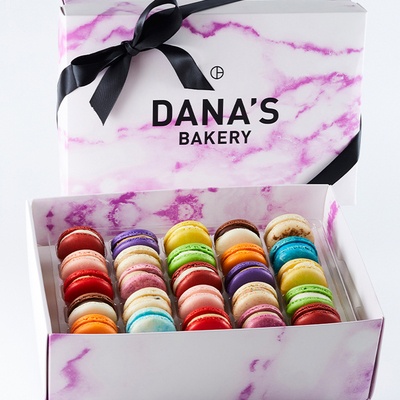 Variety Flavors Macaron Gift Box (25) | Snackmagic | Build your own 100 ...