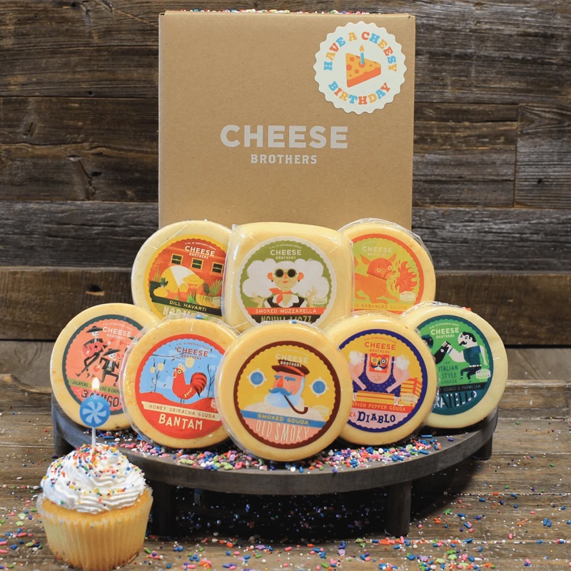 Have a Cheesy Birthday Gift Basket | SnackMagic | Build your own 100% ...
