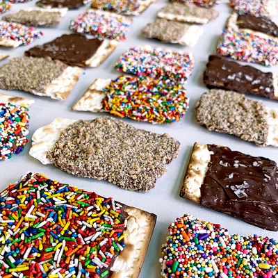 Milk Chocolate Sprinkles Matzo Box | SnackMagic | Build your own 100% ...