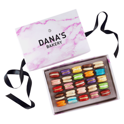 Variety Gift Box of Macarons (25) | SnackMagic | Build your own 100% ...