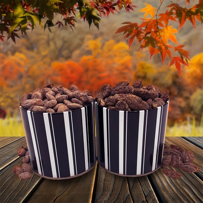 Thanksgiving Nut Tins | SnackMagic | Build your own 100% Custom Snack Stash