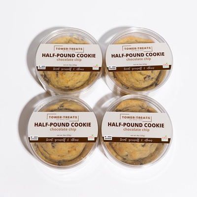 The Classic: Chocolate Chip Cookies Pack (4) | SnackMagic | Build your ...