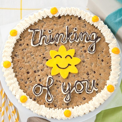 Thinking of You Sunshine Cookie Cake (16 inch) | Snackmagic | Build ...