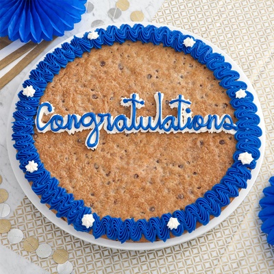 Congratulations Big Cookie Cake (16 inch) | Snackmagic | Build your own ...