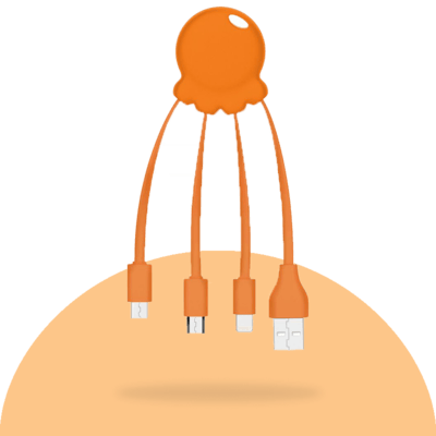 Octopus Usb Connector (Pack of 12) | SnackMagic | Build your own 100% ...