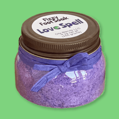 Fizzy Foot Soak Jar - Love Spell (Pack of 6) | SnackMagic | Build your ...